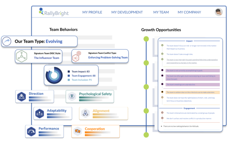 Team Performance - RallyBright